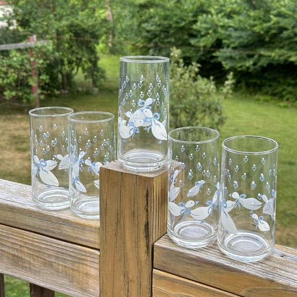Vitro Crisa | Dining | Vintage Vitro Crisa Country Goose Geese Farm ...
